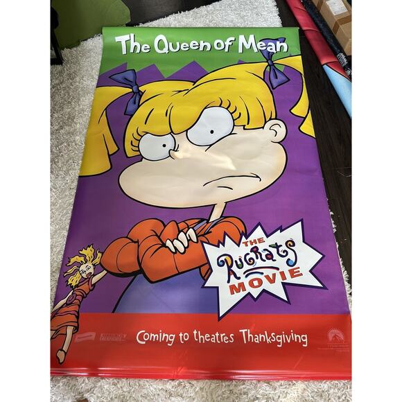 Nickelodeon | Art | Vtg 998 Rugrats The Movie Angelica Queen Of Mean 48 ...